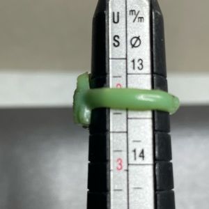 Estate | Jewelry | Vintage Green Scotty Dogs Celluloid Childs Ring Size ...